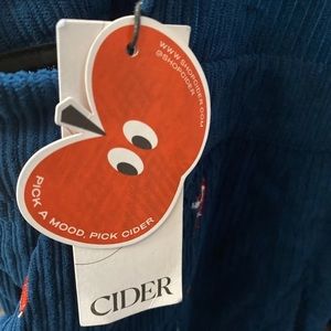Cider | Pants & Jumpsuits | Nwt Cider Mushroom Print Corduroy Square ...